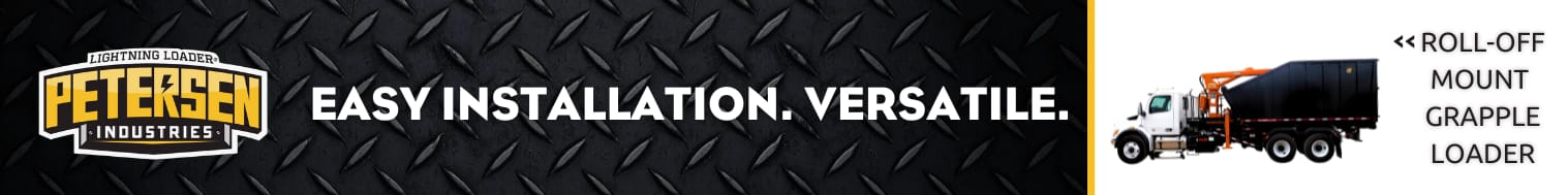 PL3 ROLL-OFF MOUNT SKID MOUNTED GRAPPLE LOADER