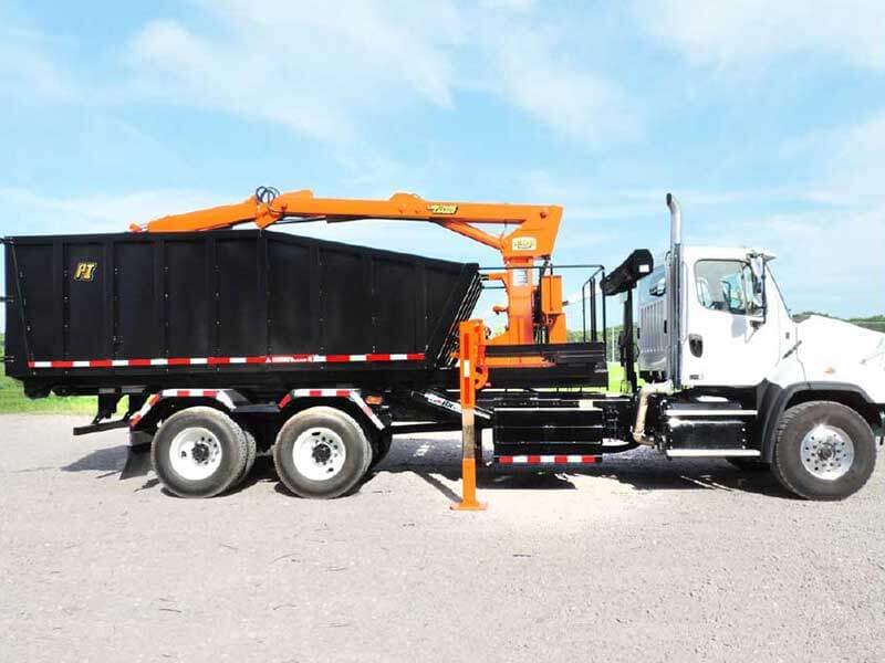 PL3 ROLL-OFF MOUNT SKID MOUNTED GRAPPLE LOADER